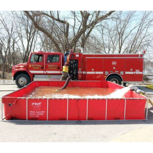 600 Gallon / 2200 Liter Fol-Da-Tank Portable Folding Frame Tank (MPN ...