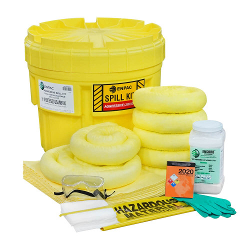 ENPAC 20-Gallon Salvage Drum Spill Kit, Aggressive (MPN: 1321-YE ...