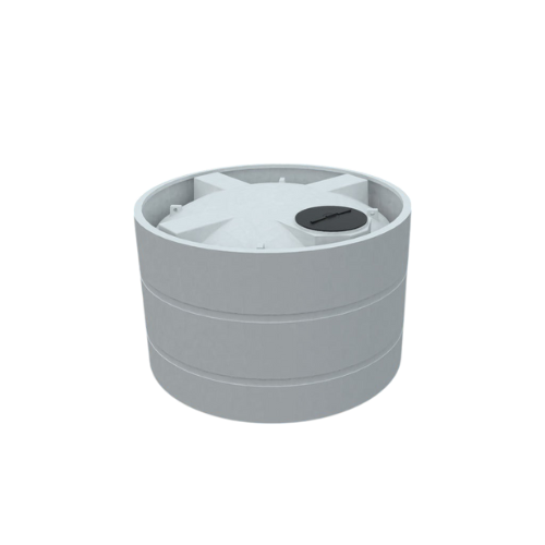 1600 Gallon Custom Roto-Mold Plastic Vertical Tank w/ Lid And 2000 OTT ...