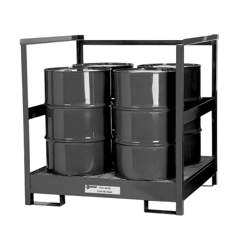 Enpac 4 Drum Steel Stacker Spill Pallet (MPN: 9014-BU) – Tank Supply Direct